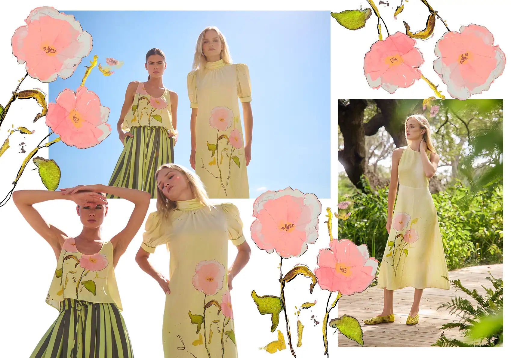 Soft Pastels and Painterly Prints – HUNTER BELL